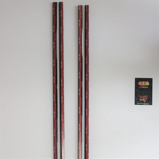 2x 500mm Acrylic Flexible Hinges - No Glue Required - Black | Low ...