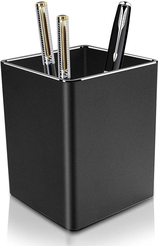 Pennenhouder bureau - metalen pennenbakje - aluminium opbergstationair ...