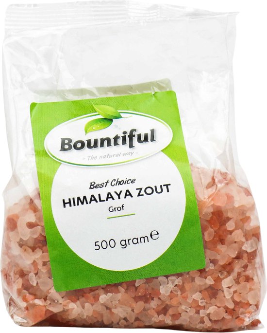 Bountiful Himalaya zout grof (500g) | bol