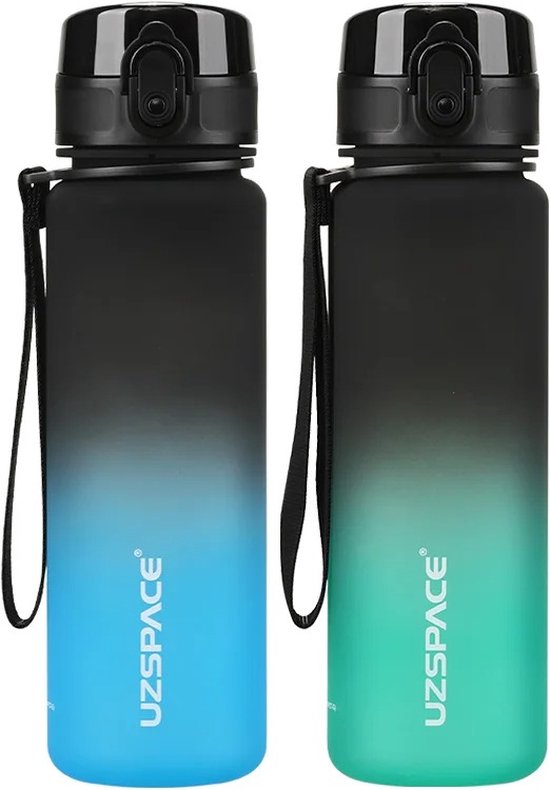 waterfles Sport Water Fles Bounce Deksel Timeline Herinnering Lekvrij ...