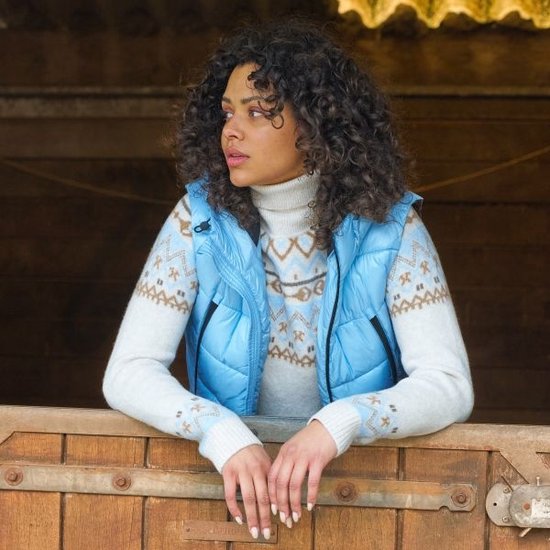 HV Polo Pullover Dyanne Natural Heather - XL | Winterkleding ruiter | bol