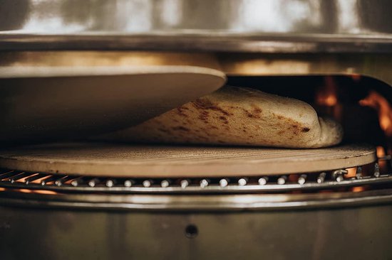 BBQ pizzasteen - rond - diameter 365 cm - Moesta, nr. 1 | bol