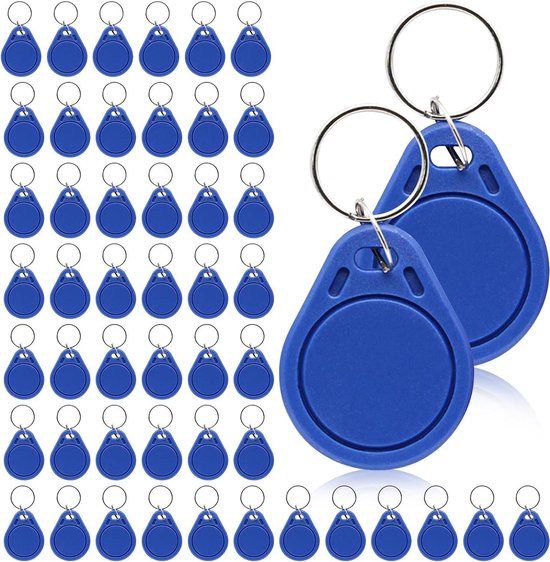 125Khz Beschrijfbare RFID Proximity Keyfobs - Blauwe T5577 Fob Tag ...