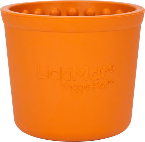 Lickimat Yoggi Pot - Slowfeeder Voor Afleiding. Plezier En Verrijking ...