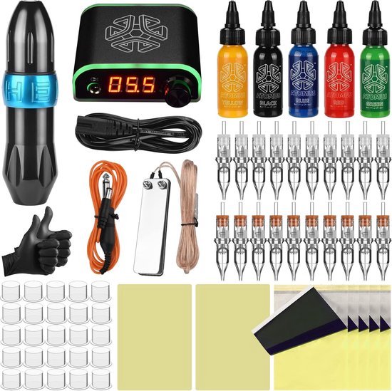 PolkaHome Tattoo machines - Professionele Tattoo Machine Set - Tattoo ...
