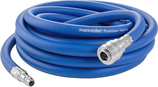 Persluchtslang 5 m - Hybride PVC Polymeer, 20 Bar, 9,2 mm ...