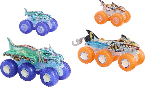 Hot Wheels Monster Trucks HWMT BIG RIG AND TRUCK MULTIPACK | bol