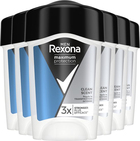 Rexona Men 96H Déodorant anti-transpirant cream Maximum Protection ...