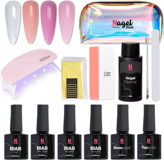 Nagelstad® BIAB Starter Pakket | Builder in a Bottle | BIAB Nagel Builder Gel | BIAB... | bol