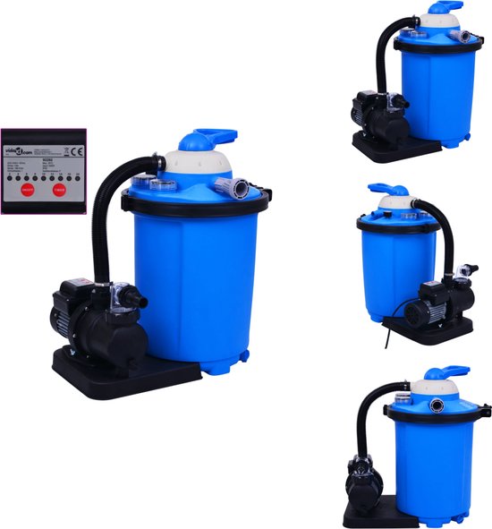 vidaXL Zandfilterpomp - Zandfilterpompen - Filterpomp - Filterpompen ...