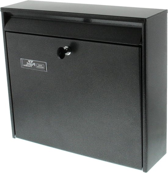 Mailbox with A4 slot - Galvanized steel construction - Model 5877 E | bol