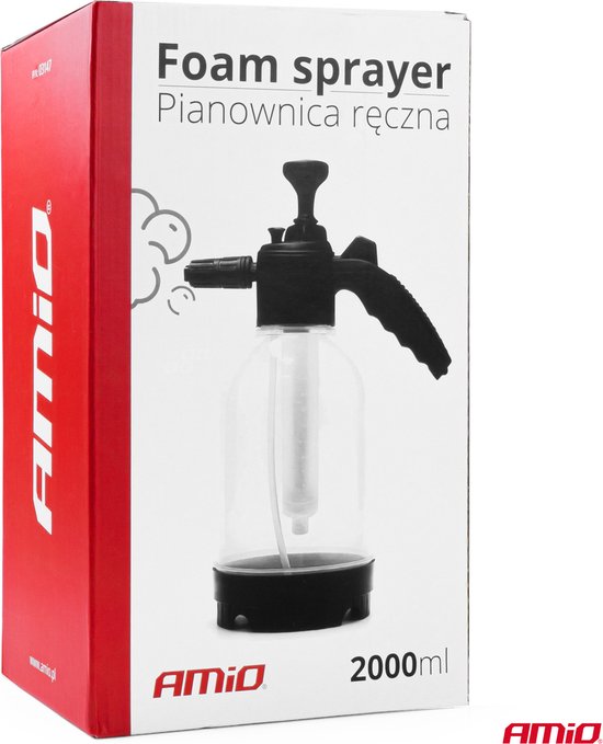 AMiO Professionele Handmatige Foam Spuit Drukschuimer Pomp met 2 ...