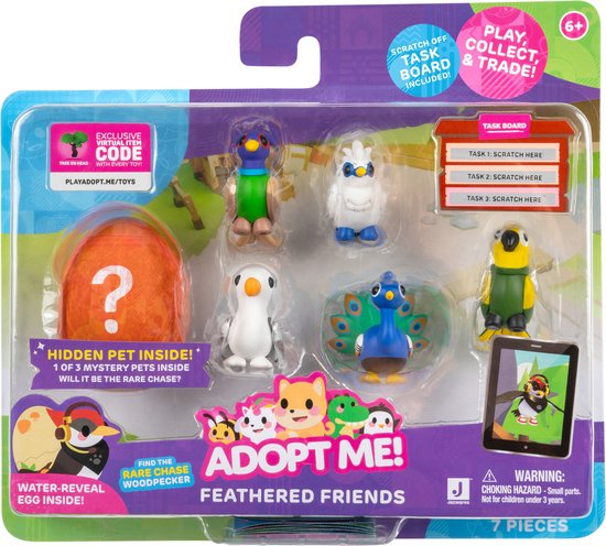 Adopt Me! - 6 Figure Pack - Feathered Friends - W4 | bol