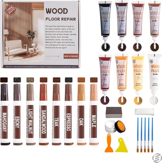 Equivera Laminaat Reparatieset - Laminaat Repareren - Meubel Reparatie ...