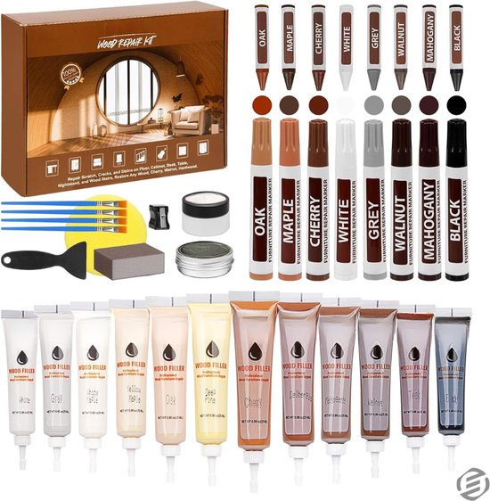 Equivera Laminaat Reparatieset - Laminaat Repareren - Meubel Reparatie ...