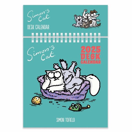 Simon's Cat Deskkalender 2025 | bol