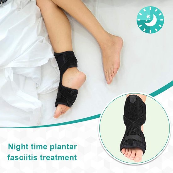 Night Spalk Orthotische Plantar Fasciitis Drop Foot Ondersteuning ...