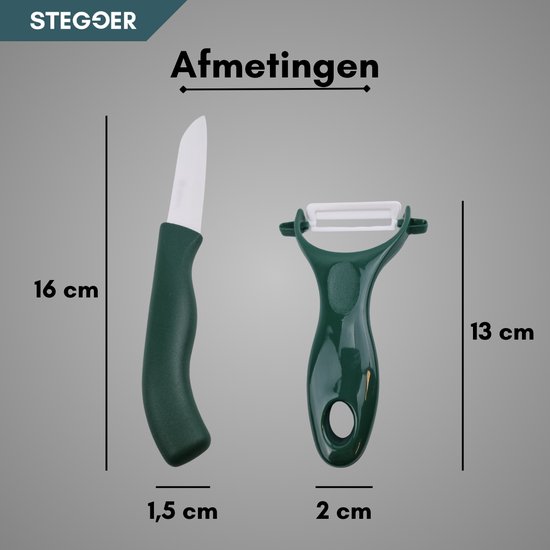 STEGGER - Schilmessen set - Schilmessenset - Schilmessenset 2 Delig ...