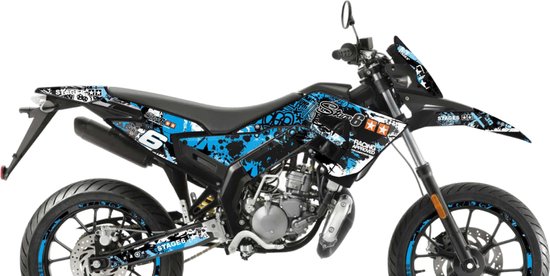 Sticker Set Stage6 voor Derbi Senda SM 50 X-treme / Derbi Senda R 50 X ...