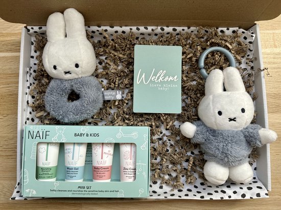 Nijntje brievenbuspakket - Naïf Miniset - Nijntje Trilfiguur Fluffy ...