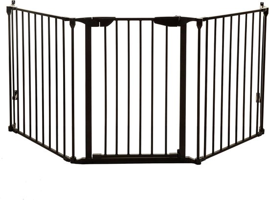 Newport Adapta-Gate deurbeschermingsrooster - 3 panelen - doorgangen 855-200 cm - zwart | bol