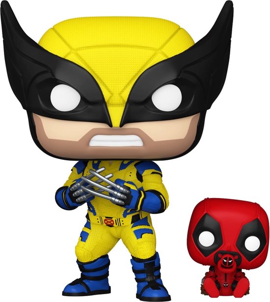 Funko Wolverine met Babypool - Funko Pop! - Deadpool & Wolverine Figuur ...