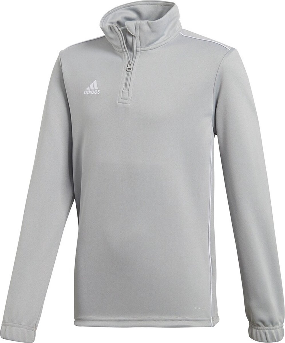 adidas Core 18 Training Top Sportvest - Maat 140 - Unisex - grijs | bol.com