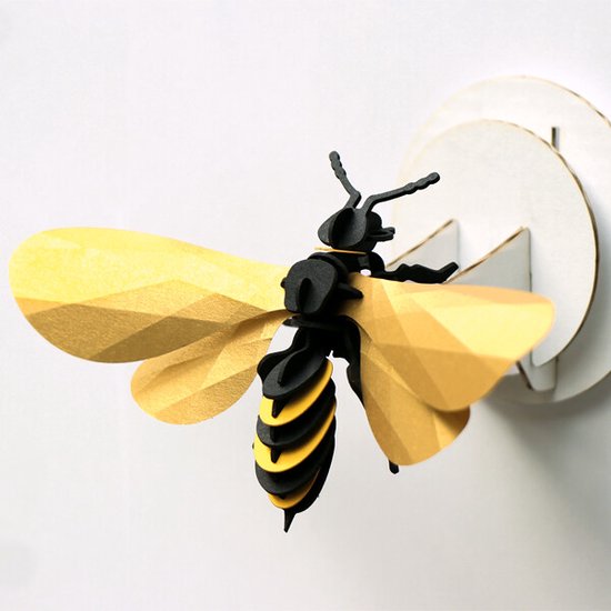 Assembli Paper wasp 3D insect-satijngoud | bol.com