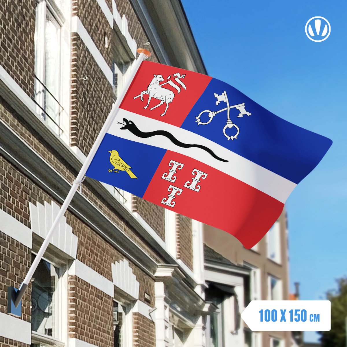 Vlag De Ronde Venen 100x150cm | bol.com