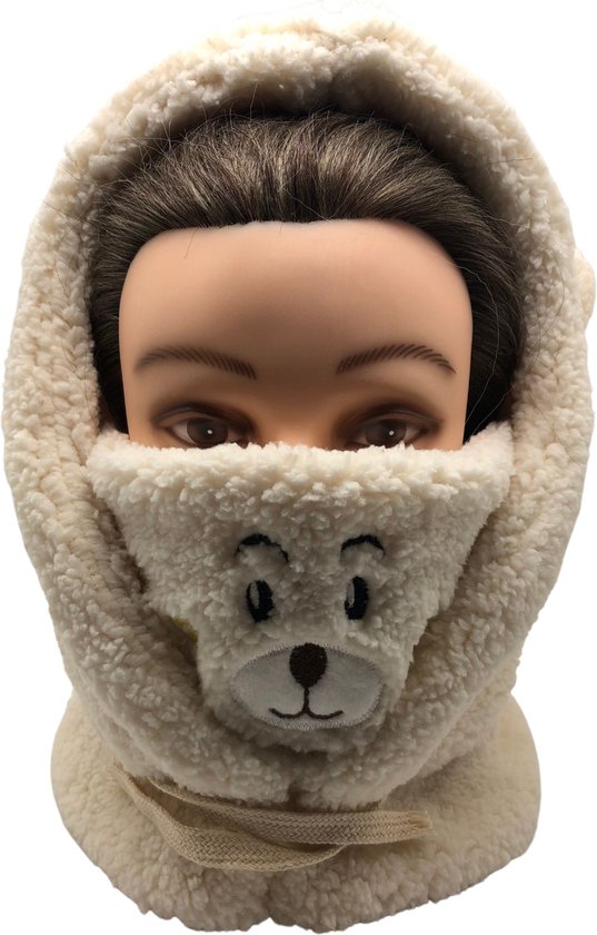 Beren Gezichtsmasker, Mondkap, Snoezig, Fluffy, Schattig, Beertje, Dier ...