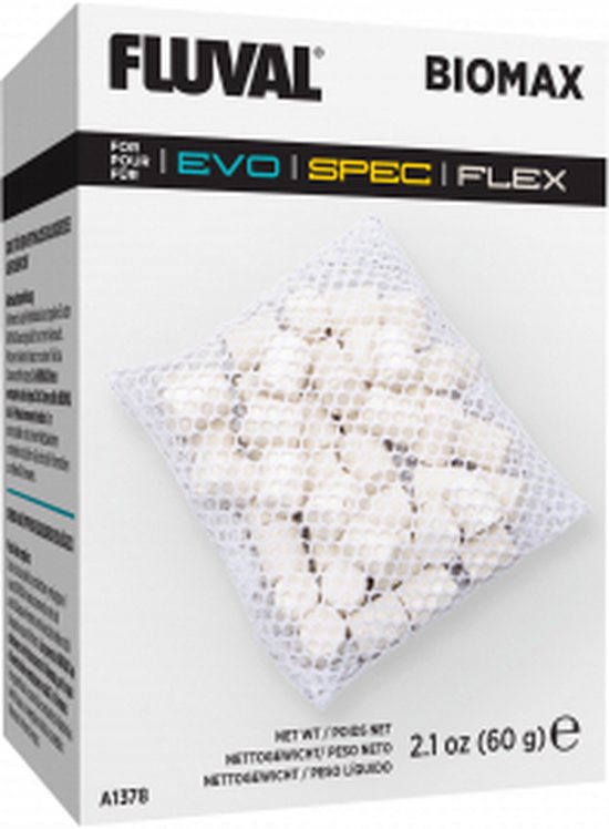 Fluval - Aquarium Filtermateriaal - Vissen - Fl Flex/spec Biomax 60gr ...
