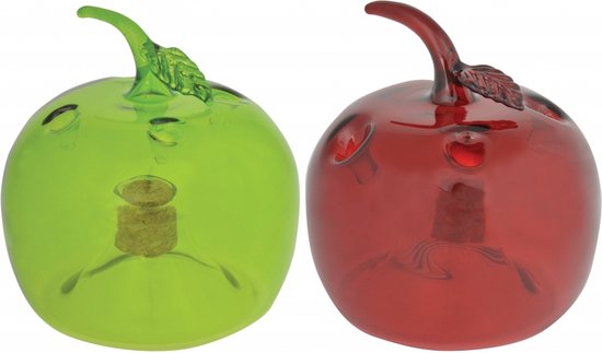 Piège à mouches des fruits pomme rouge 9,5 cm | bol.com