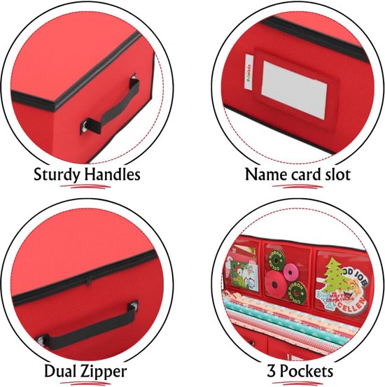 Wikkel opbergtas - Papier organizer - Cadeauverpakking opbergen - Plat ...