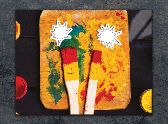 TMK ArtDeko - Snijplank - Uitzonderlijk Design - Hartglas - 40x30cm | bol