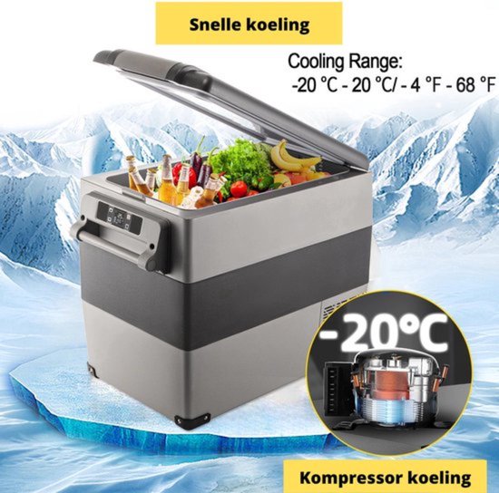 Mini Koelbox - Auto Koelbox - Friggo - Met Display - 20L - Met App ...