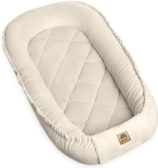 Multifunctioneel dubbelzijdig babynestje, knuffelnest, cocon voor baby ...