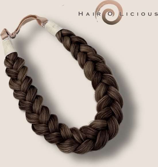 Fluffy Braid | Coffee | bol