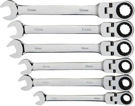 AB Shop Ratelsleutel set - Moersleutel set - Cijfersleutel set | bol