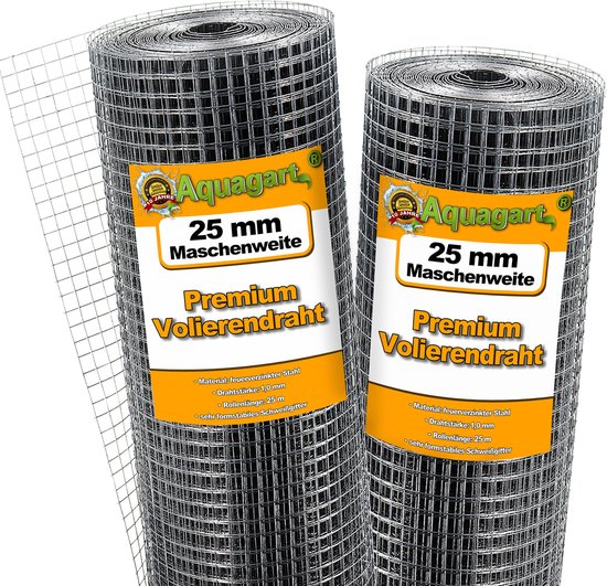 75m x 1m volière gaas gaas gelast gaas draadgaas hekwerk | bol