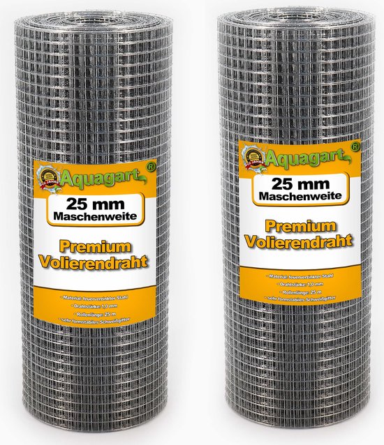 100m x 0,5m volière gaas gaas gelast gaas gaas gaas | bol