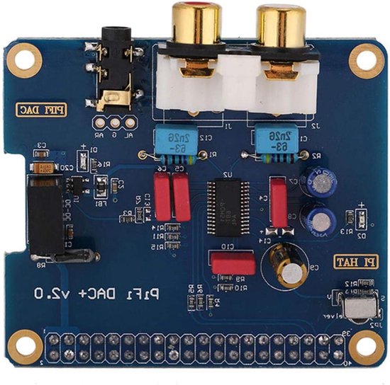 Digitale Audiokaart I2S-interface PiFi DIGI DAC + HIFI DIGI voor Raspberry Pi 3 Model... | bol