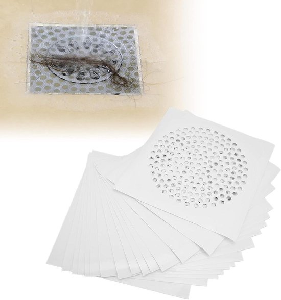 Wegwerp Badkamer Afvoer Anti Blokkering Haar Filter Sticker - Set van ...