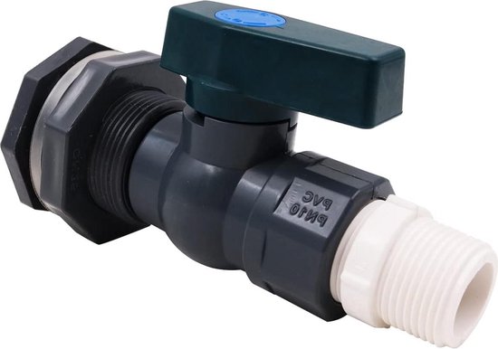 1 Inch PVC Spigot Rain Barre Faucet Kit - Rain Barrel Valve with ...