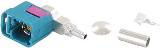 Fakra female haaks 90° enkel connector | bol