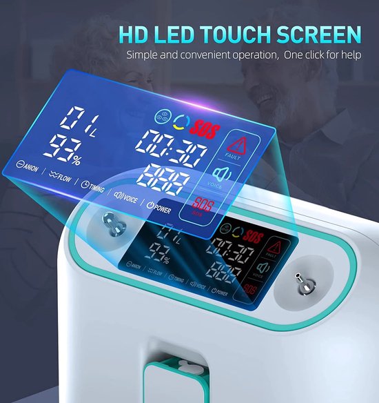 ZY-01 - Zuurstofconcentrator - Zuurstof Generator - Oxygen Concentrator ...
