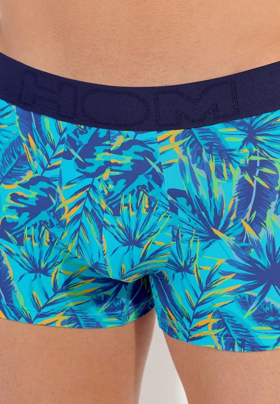 HOM - Valley Boxer briefs - Turquoise print - mannen - XL | bol