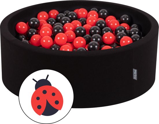 KiddyMoon Ballenbad voor kinderen met 200 kleurrijke ballen ∅7cm ...