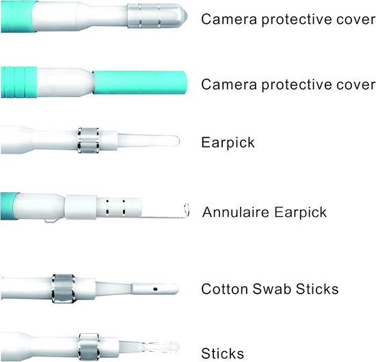 3 in 1 Digital Otoscope Inspection Camera Earwax Removal HD Visual Ear ...