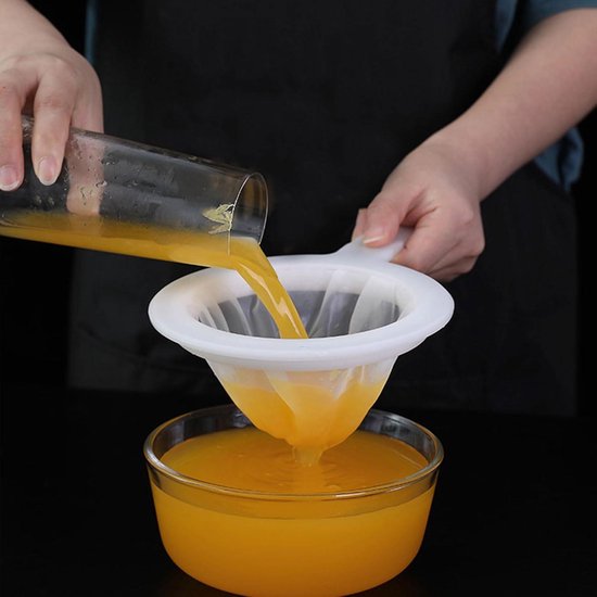 Handvat Fijnzeef 200-300-400 Mesh - Zeef Fijn Haarzeef - Keukennet ...