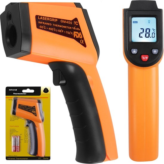 Machine4u - Warmtemeter - Infraroodthermometers - Digitale Warmtemeter ...